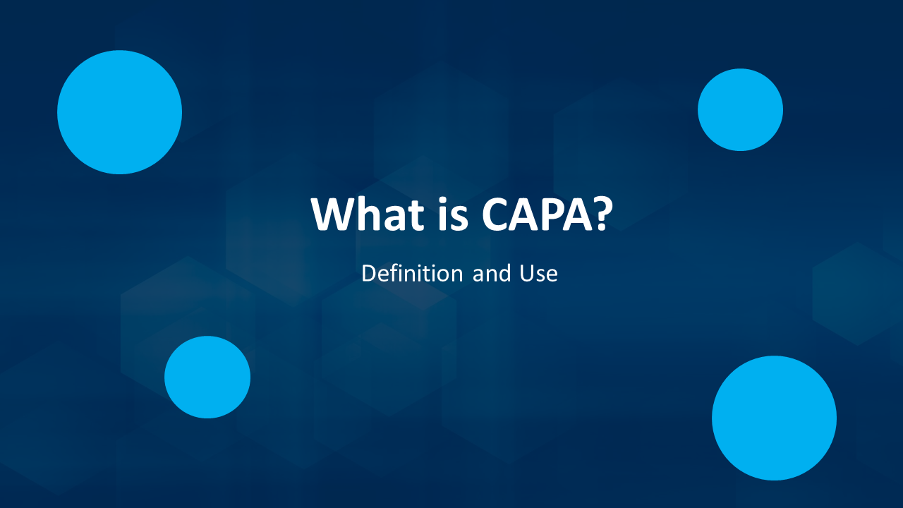 What is CAPA - Interfacing Technologies Corporation